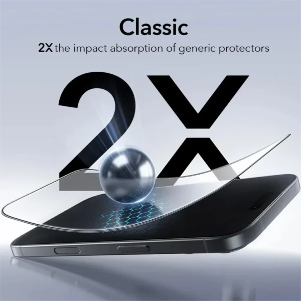 ESR Ultrafit Classic Screen Protecter for iPhone 17 Series price in Sri ...